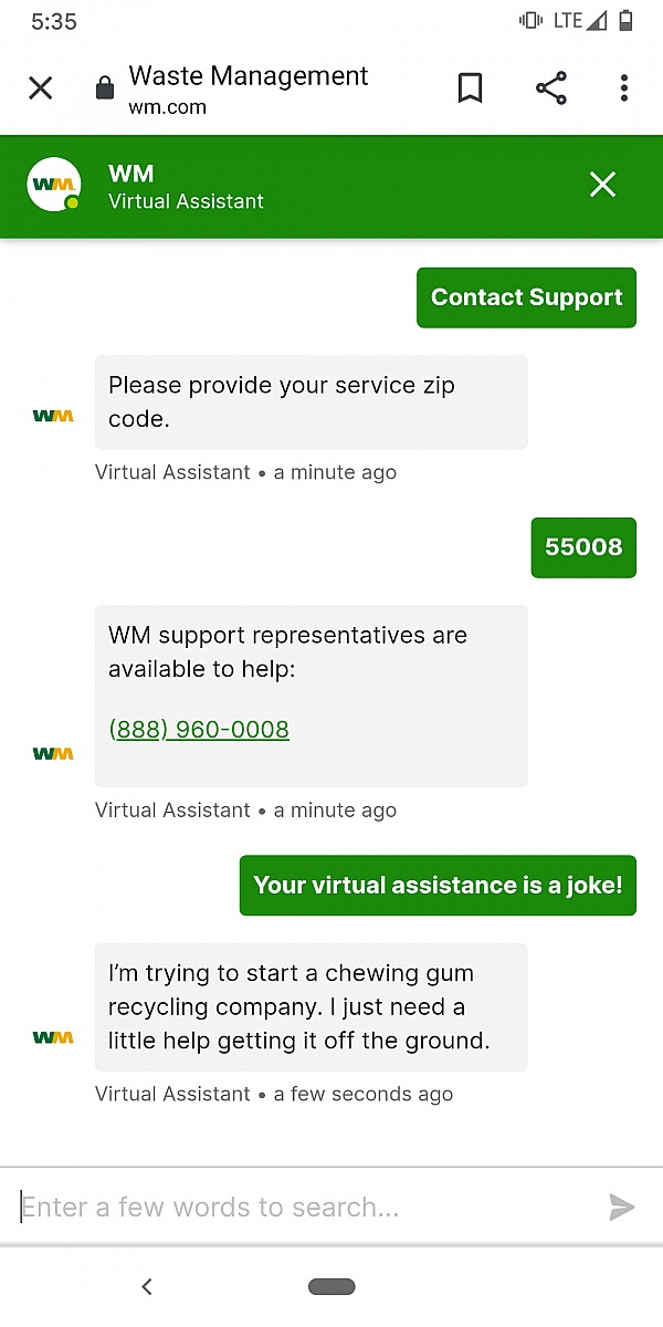 Waste Management Reviews - 42 Reviews of Wastemanagement.com | Sitejabber