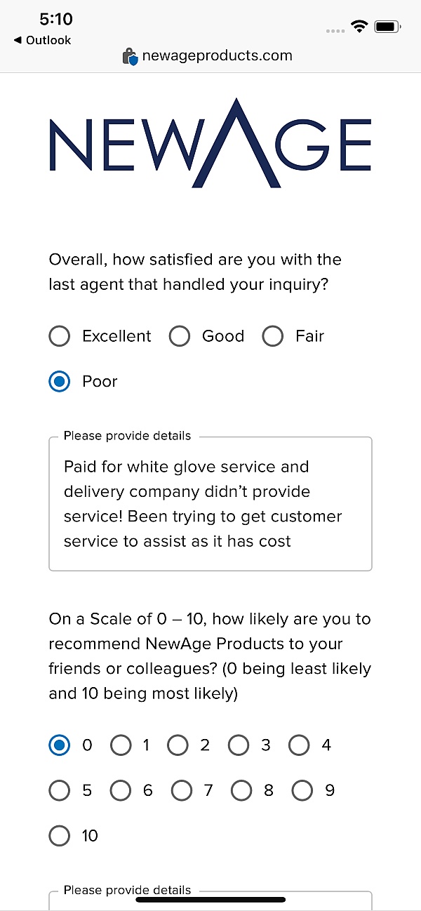 Newage Products Reviews - 285 Reviews of Newageproducts.com | Sitejabber