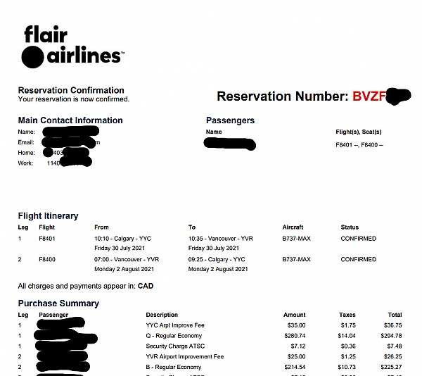 Flair Airlines Reviews - 71 Reviews of Flairair.ca | Sitejabber