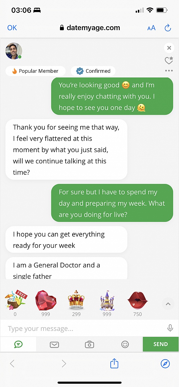 DateMyAge Reviews - 84 Reviews of Datemyage.com | Sitejabber