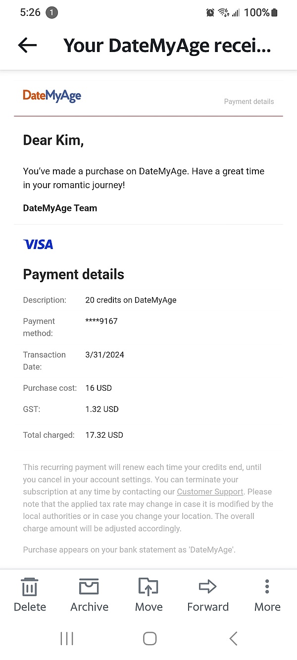 DateMyAge Reviews - 304 Reviews of Datemyage.com | Sitejabber