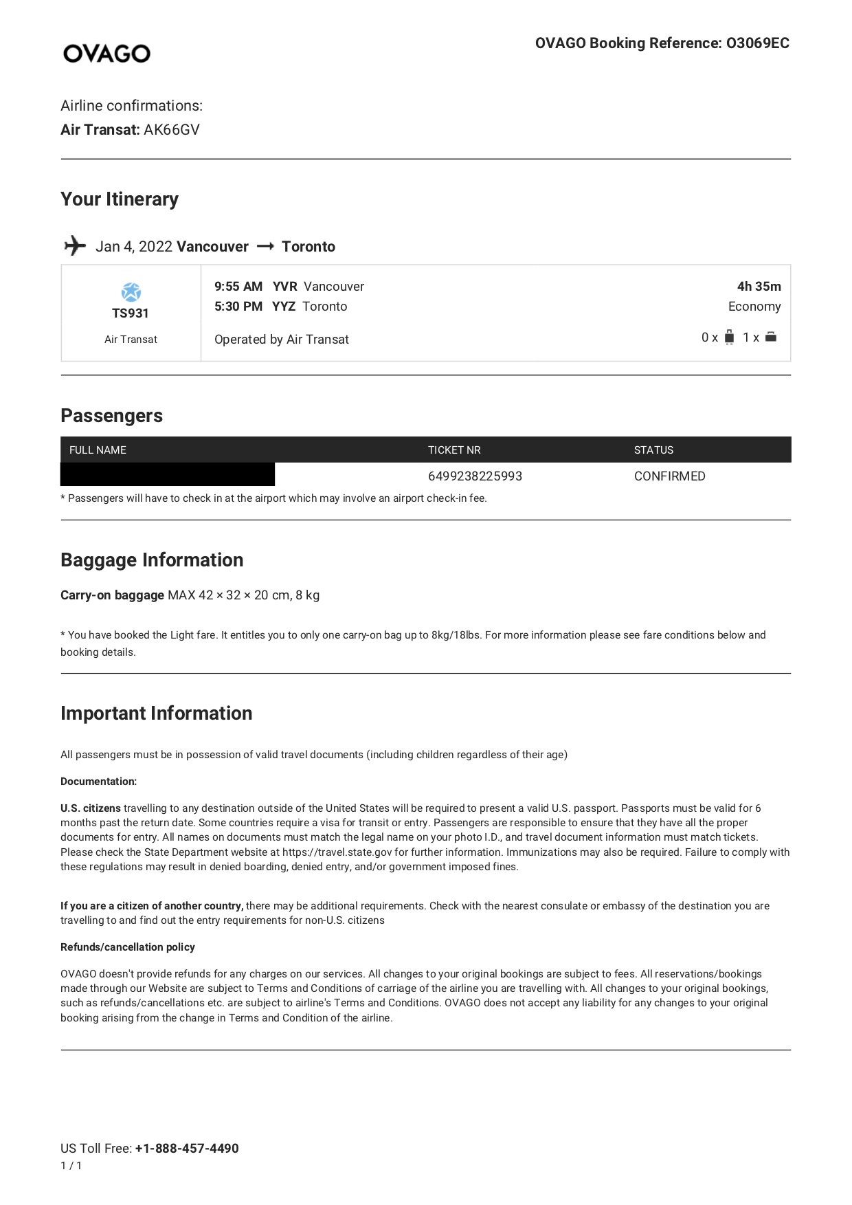 Ovago Reviews - 93 Reviews of Ovago.com | Sitejabber