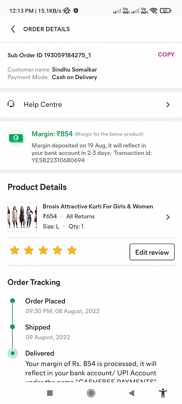 Meesho Reviews - 36 Reviews of Meesho.com | Sitejabber
