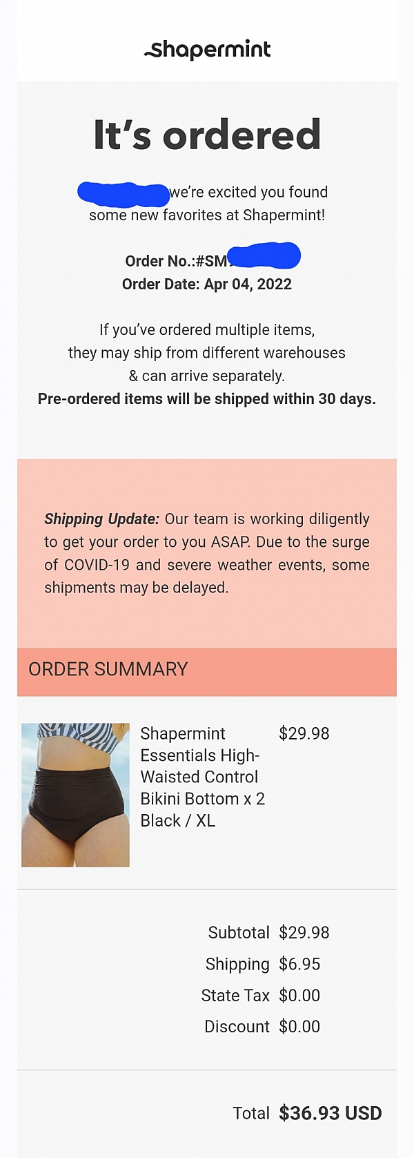 Shapermint Reviews - 7,216 Reviews of Shapermint.com | Sitejabber