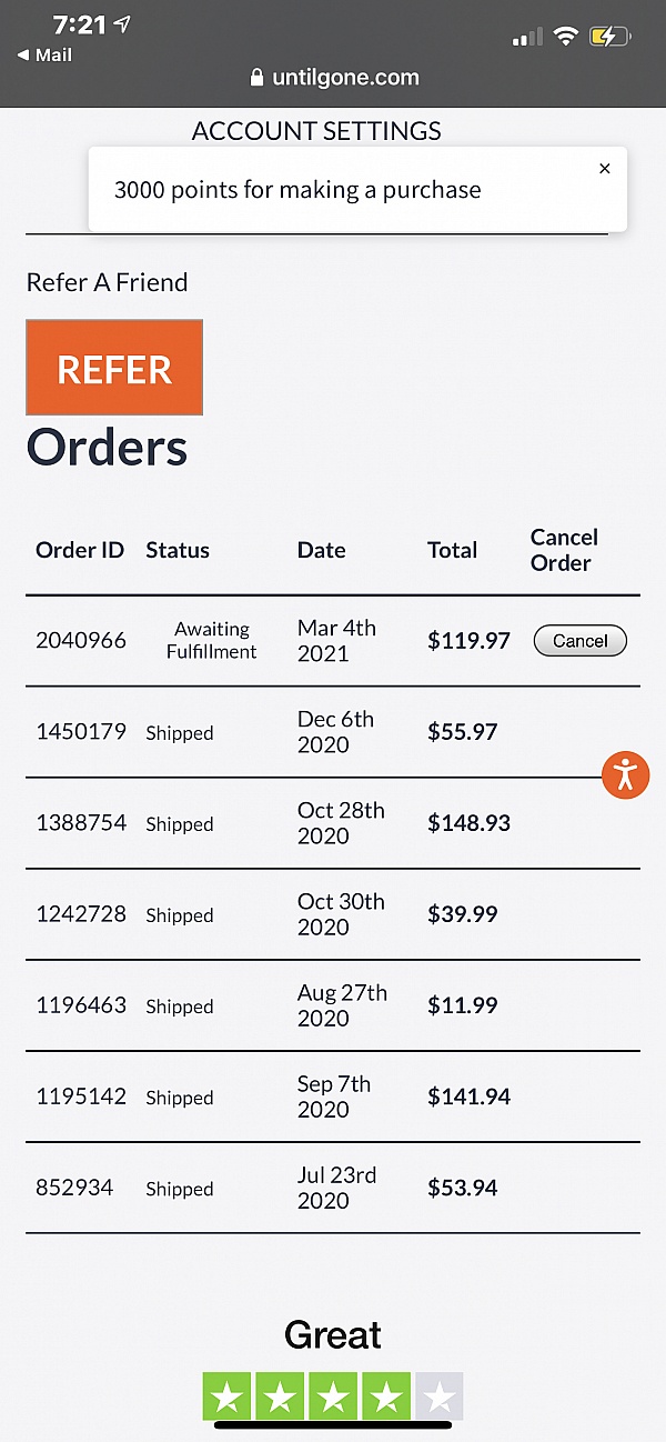 Until Gone Reviews - 933 Reviews of Untilgone.com | Sitejabber