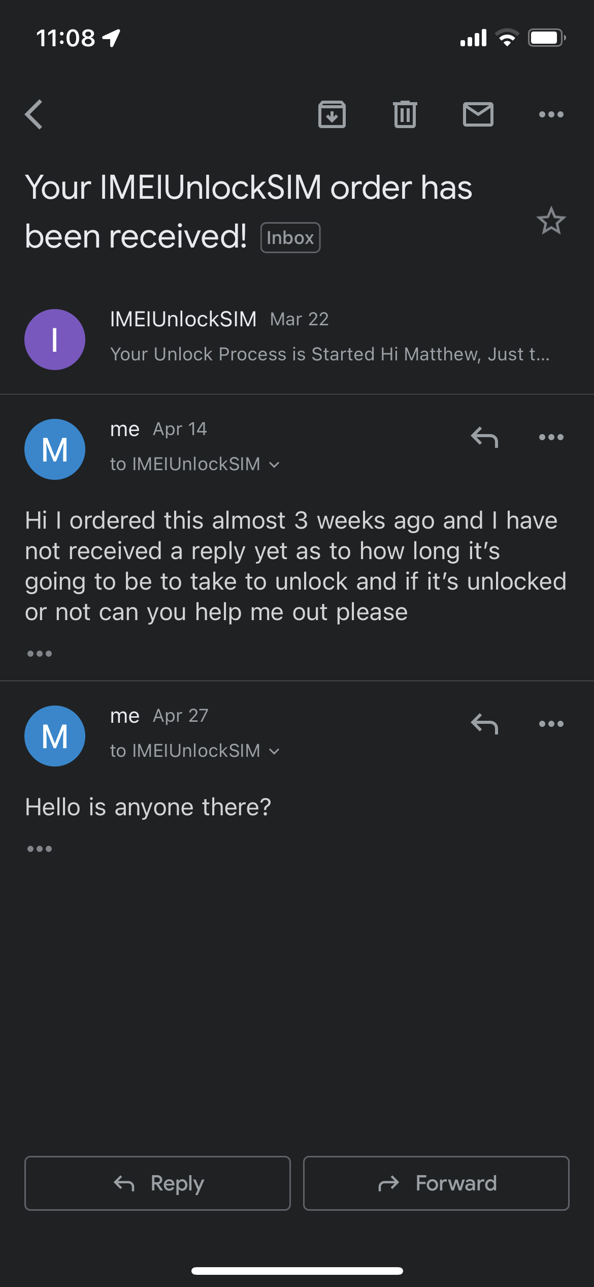 IMEI Unlock sim Reviews - 44 Reviews of Imeiunlocksim.com | Sitejabber