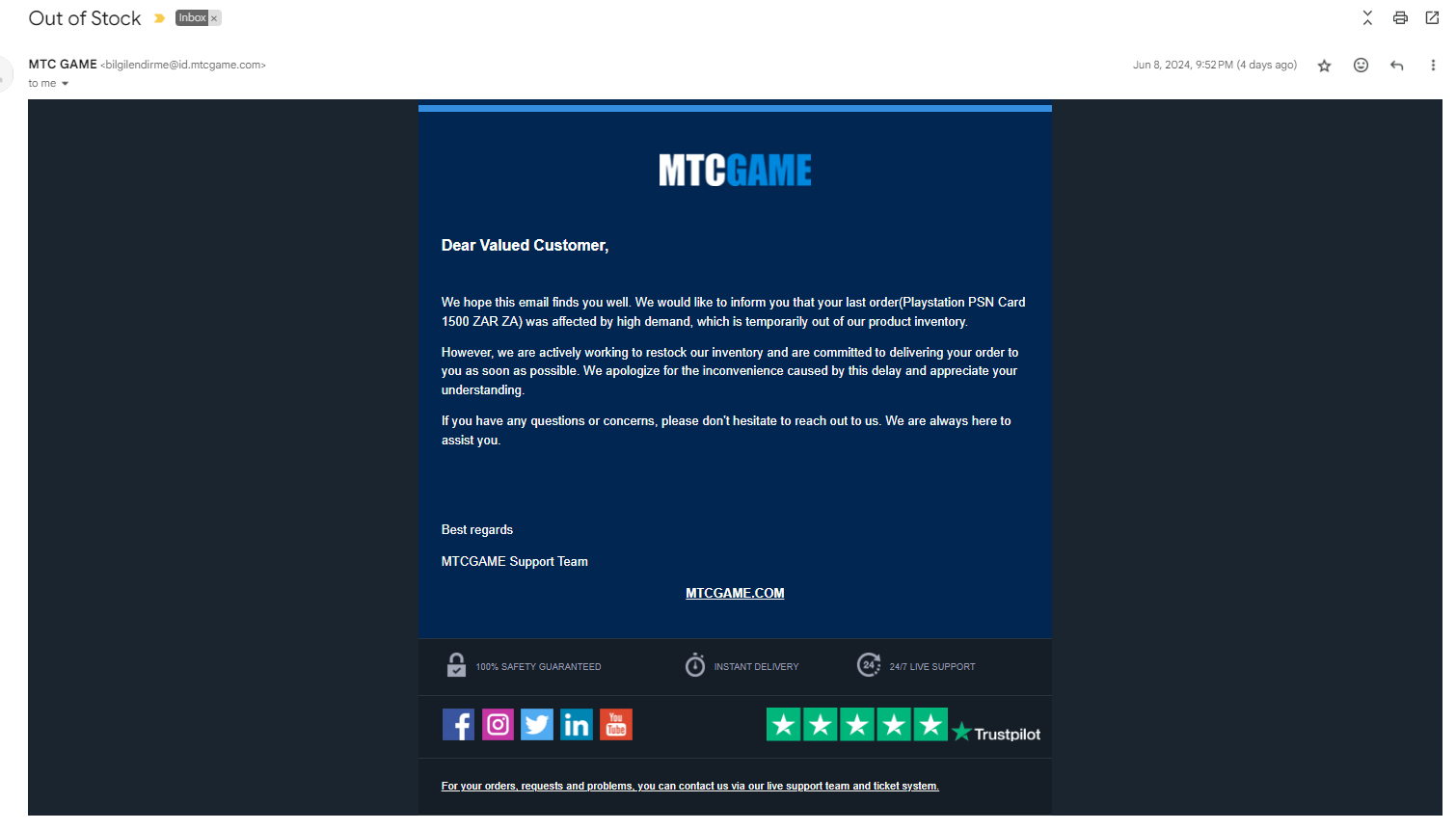 MTC Game Reviews - 352 Reviews of Mtcgame.com | Sitejabber