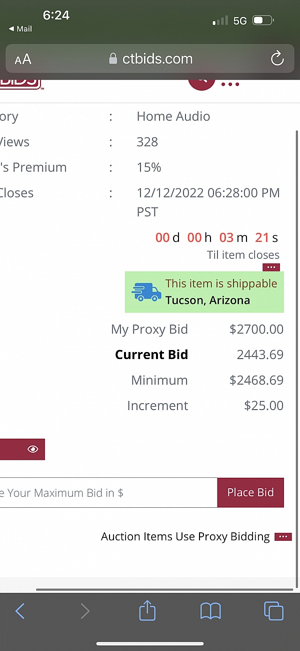 CT Bids Reviews - 69 Reviews of Ctbids.com | Sitejabber