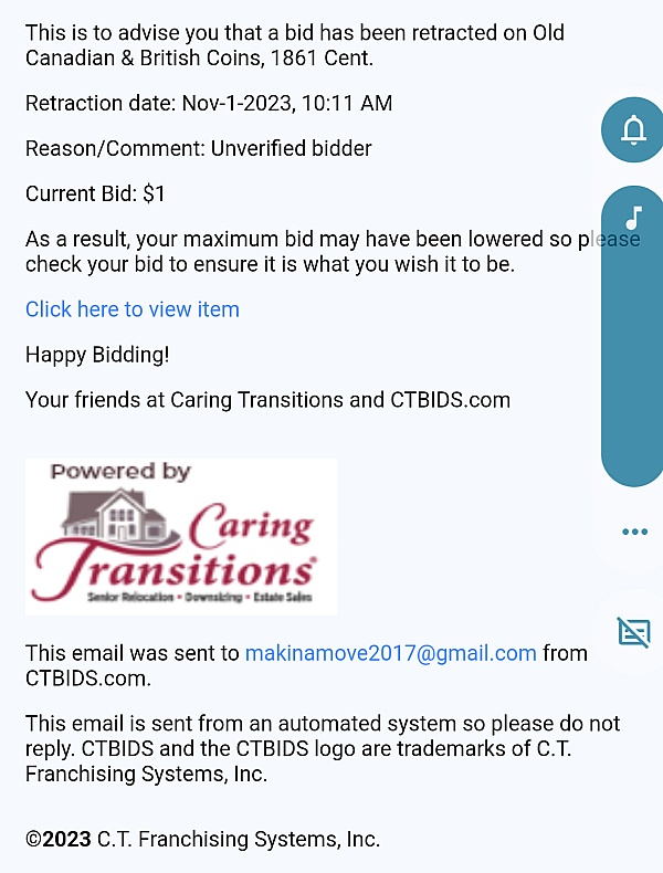 CT Bids Reviews - 90 Reviews of Ctbids.com | Sitejabber