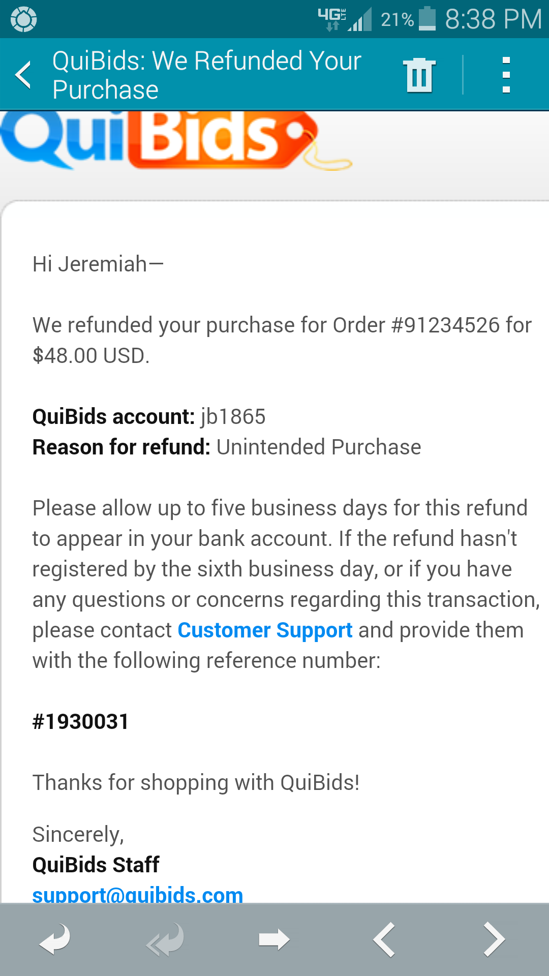 QuiBids Reviews - 3,066 Reviews of Quibids.com | Sitejabber