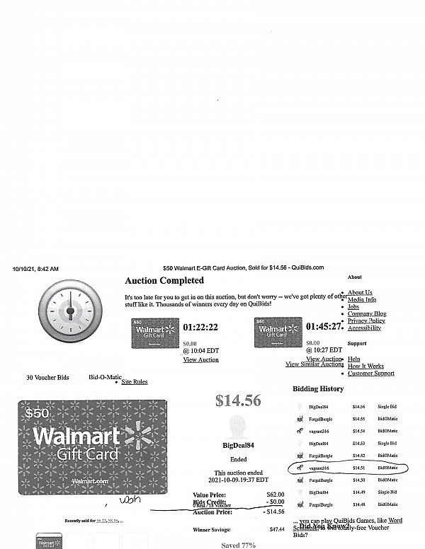 QuiBids Reviews - 3,066 Reviews of Quibids.com | Sitejabber