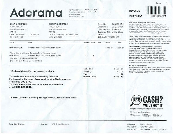 Adorama Reviews - 436 Reviews of Adorama.com | Sitejabber