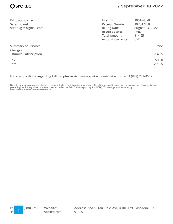 Spokeo Reviews - 1,108 Reviews of Spokeo.com | Sitejabber