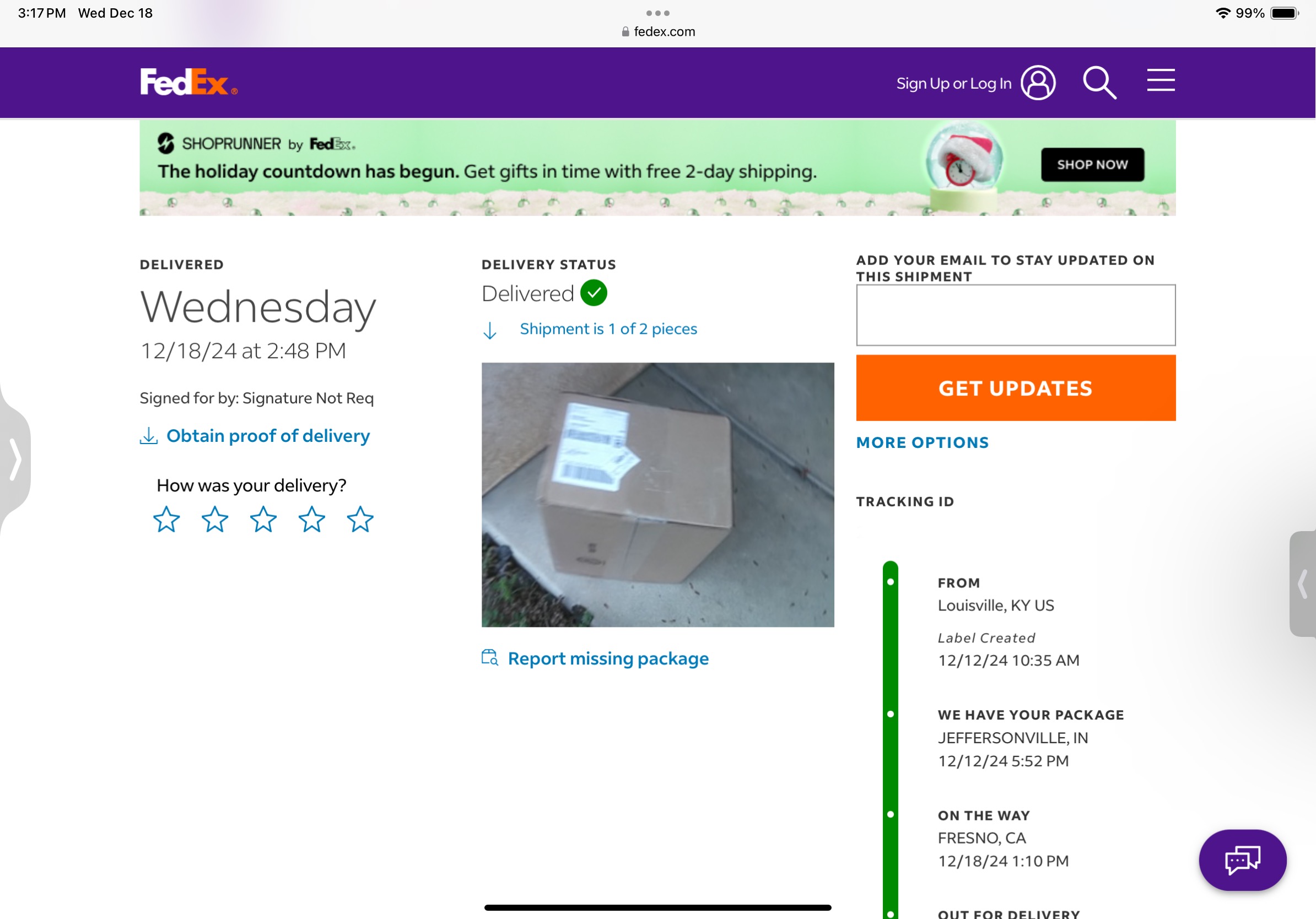 FedEx Reviews - 2,872 Reviews of Fedex.com | Sitejabber
