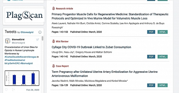 Biomedical Science And Research Journals Reviews - 7 Reviews of ...