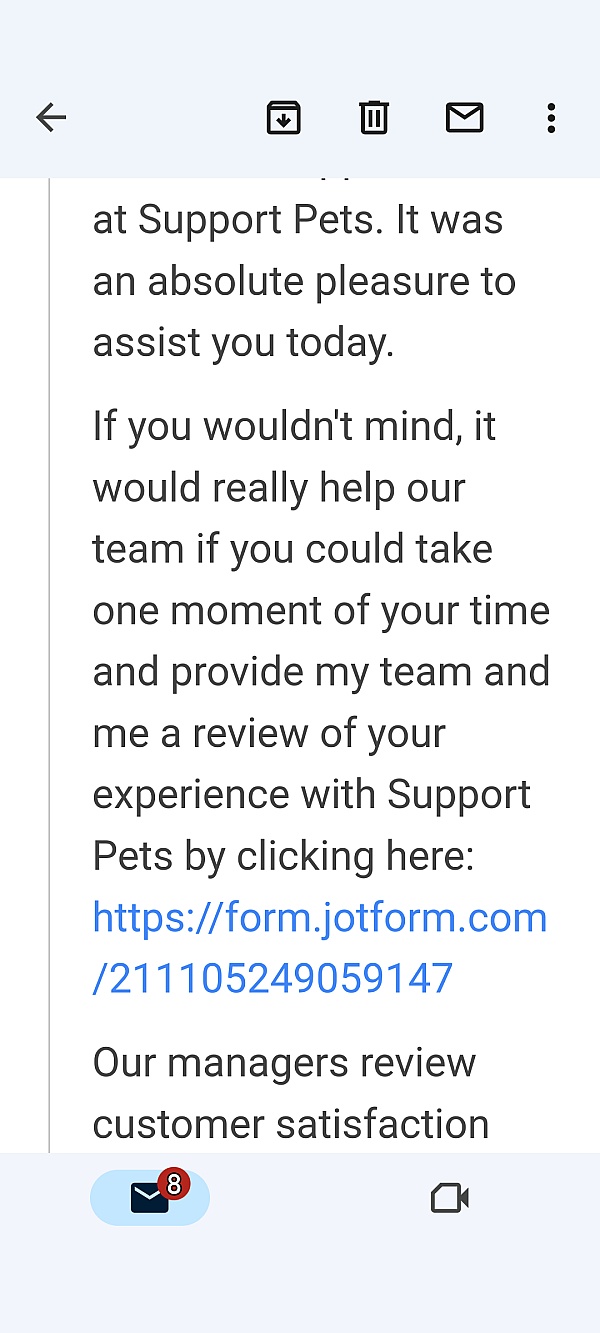 Support Pets Reviews - 10,740 Reviews of Supportpets.com | Sitejabber