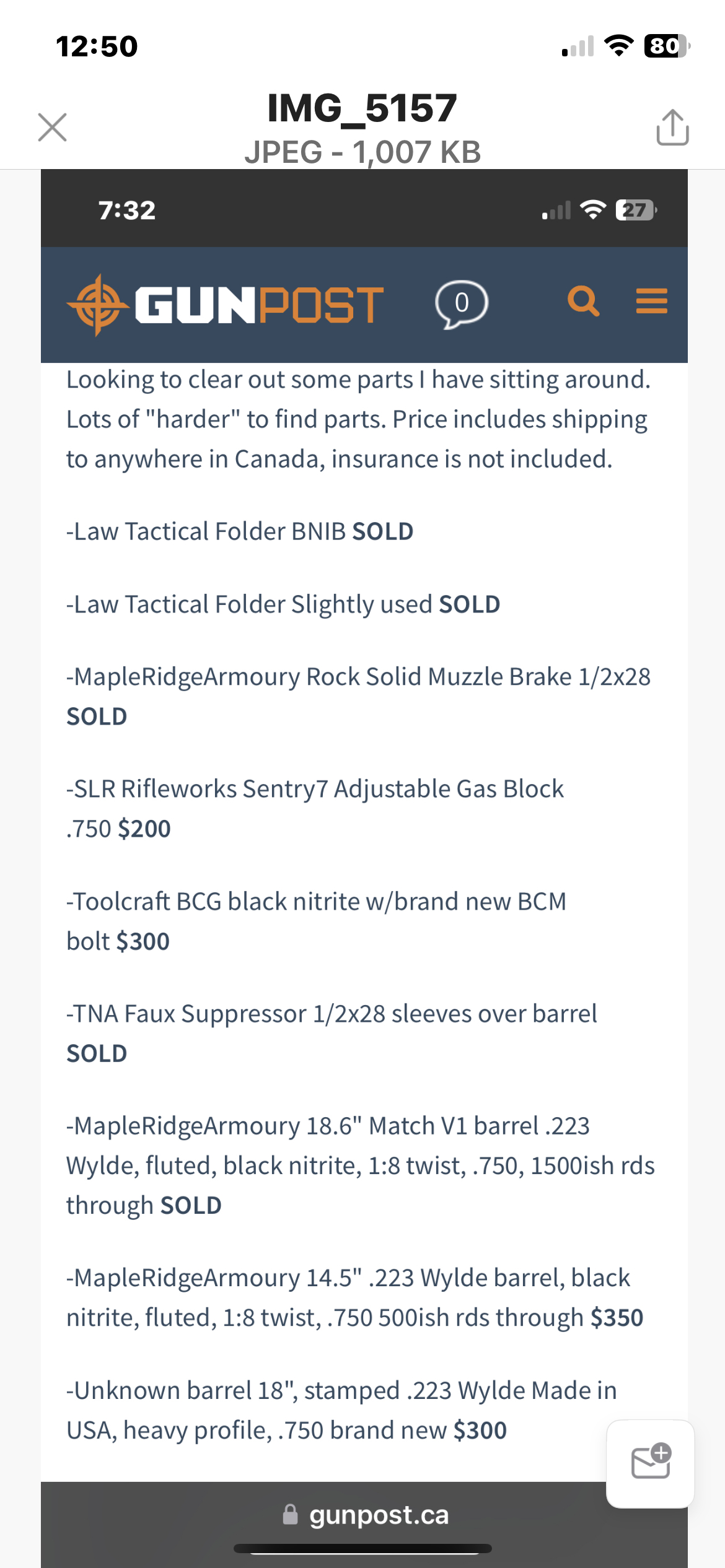 Gunpost.ca Reviews - 18 Reviews of Gunpost.ca | Sitejabber