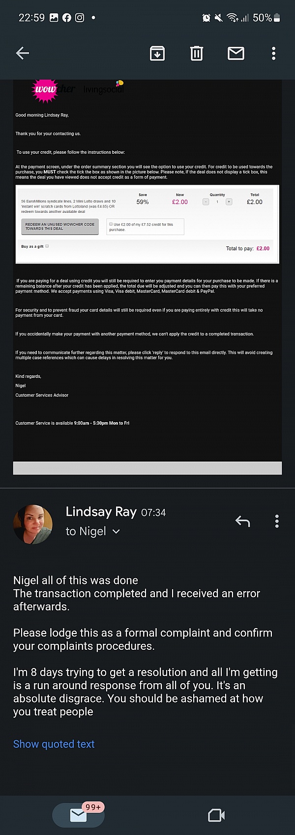 LivingSocial Reviews - 1,491 Reviews of Livingsocial.com | Sitejabber