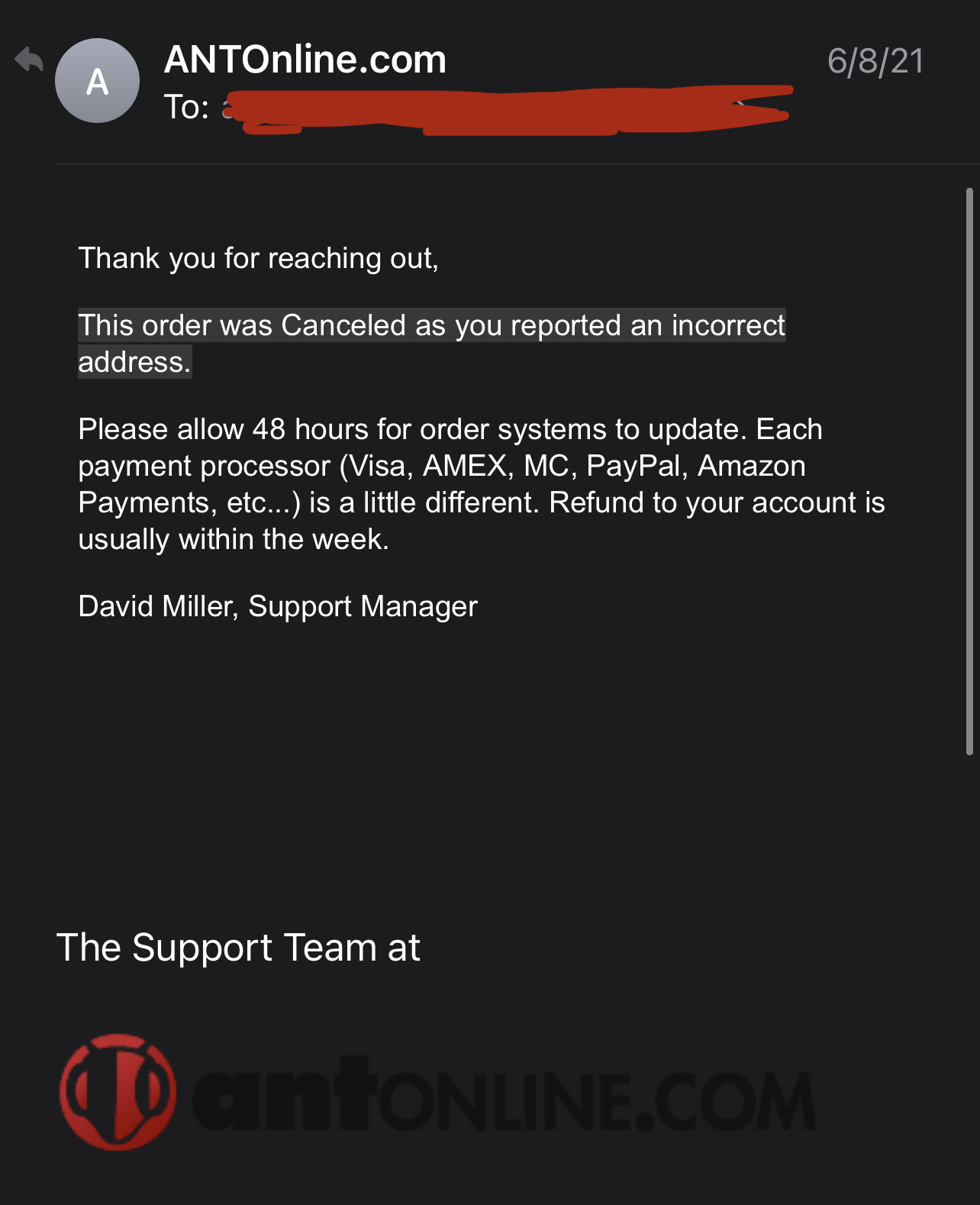 ANTOnline Reviews - 7,060 Reviews of Antonline.com | Sitejabber