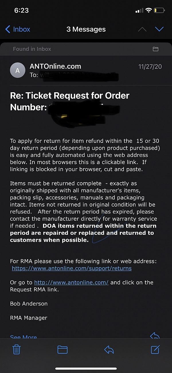 ANTOnline Reviews - 5,337 Reviews of Antonline.com | Sitejabber