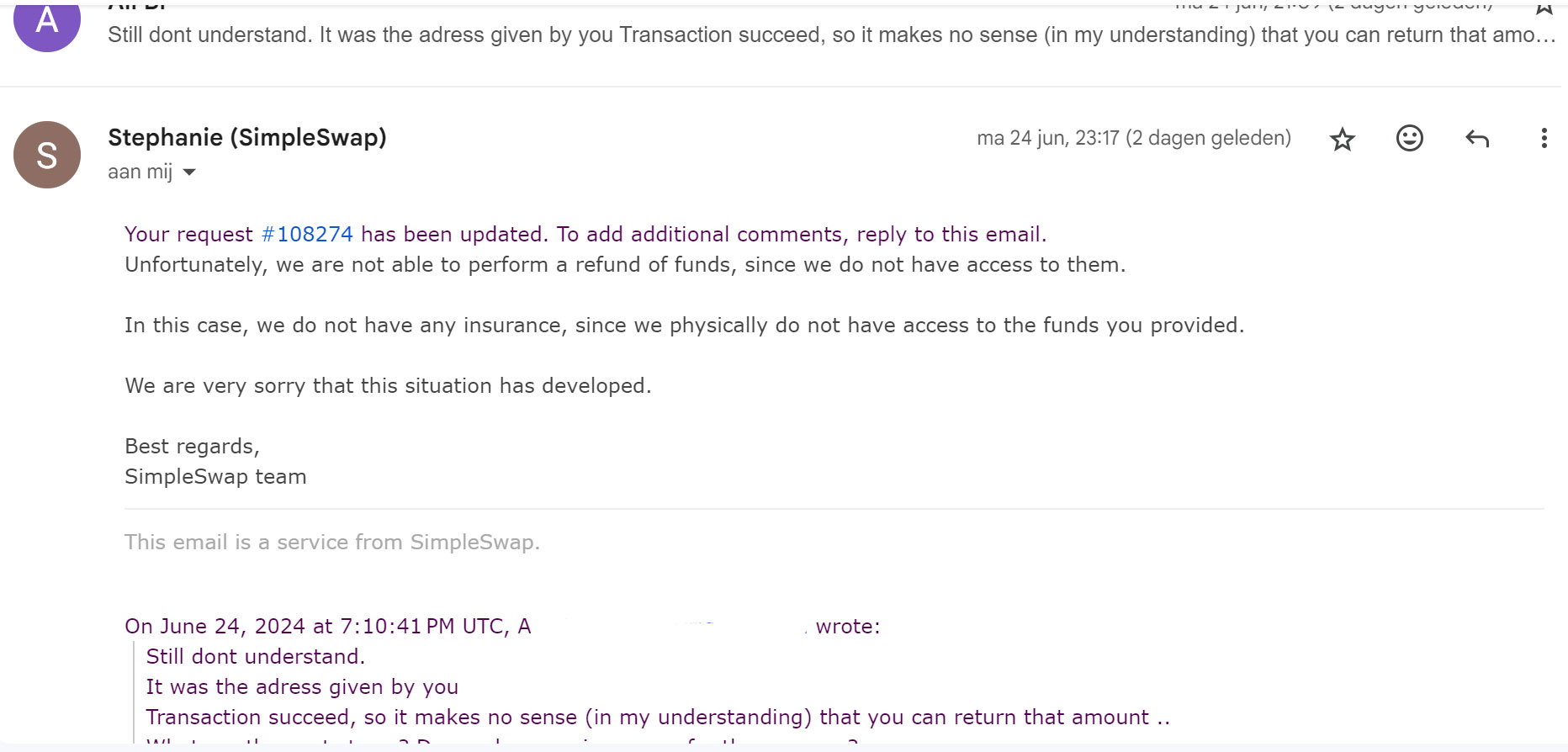 SimpleSwap Reviews - 148 Reviews of Simpleswap.io | Sitejabber