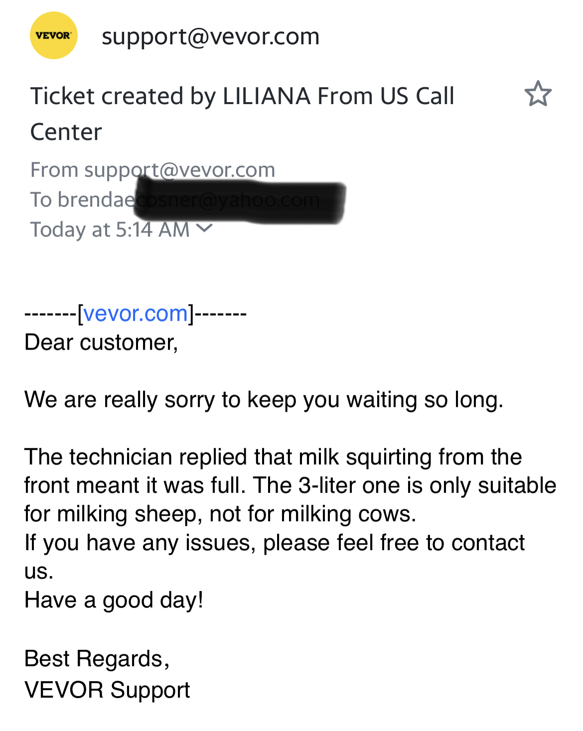 Vevor Reviews - 163 Reviews of Vevor.com | Sitejabber