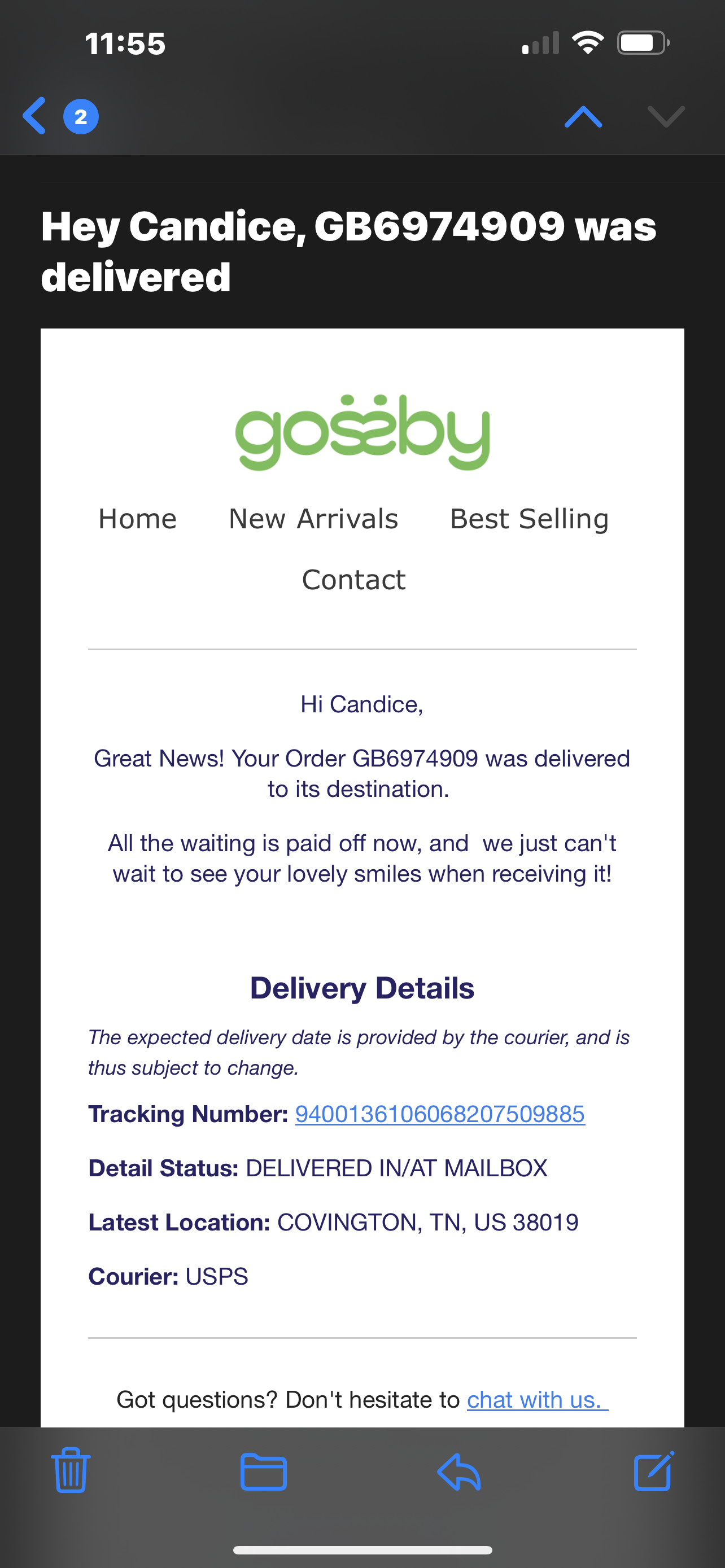 Gossby Reviews - 222 Reviews of Gossby.com | Sitejabber