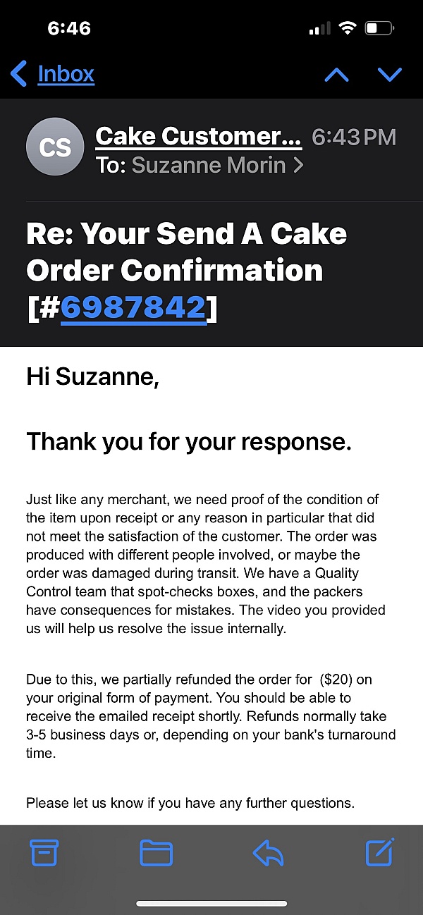 Send A Cake Reviews - 125 Reviews of Sendacake.com | Sitejabber