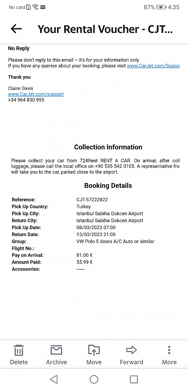 Carjet Reviews - 112 Reviews of Carjet.com | Sitejabber