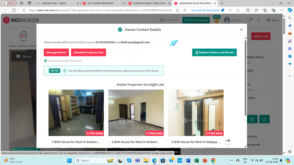 NoBroker Reviews - 66 Reviews of Nobroker.com | Sitejabber