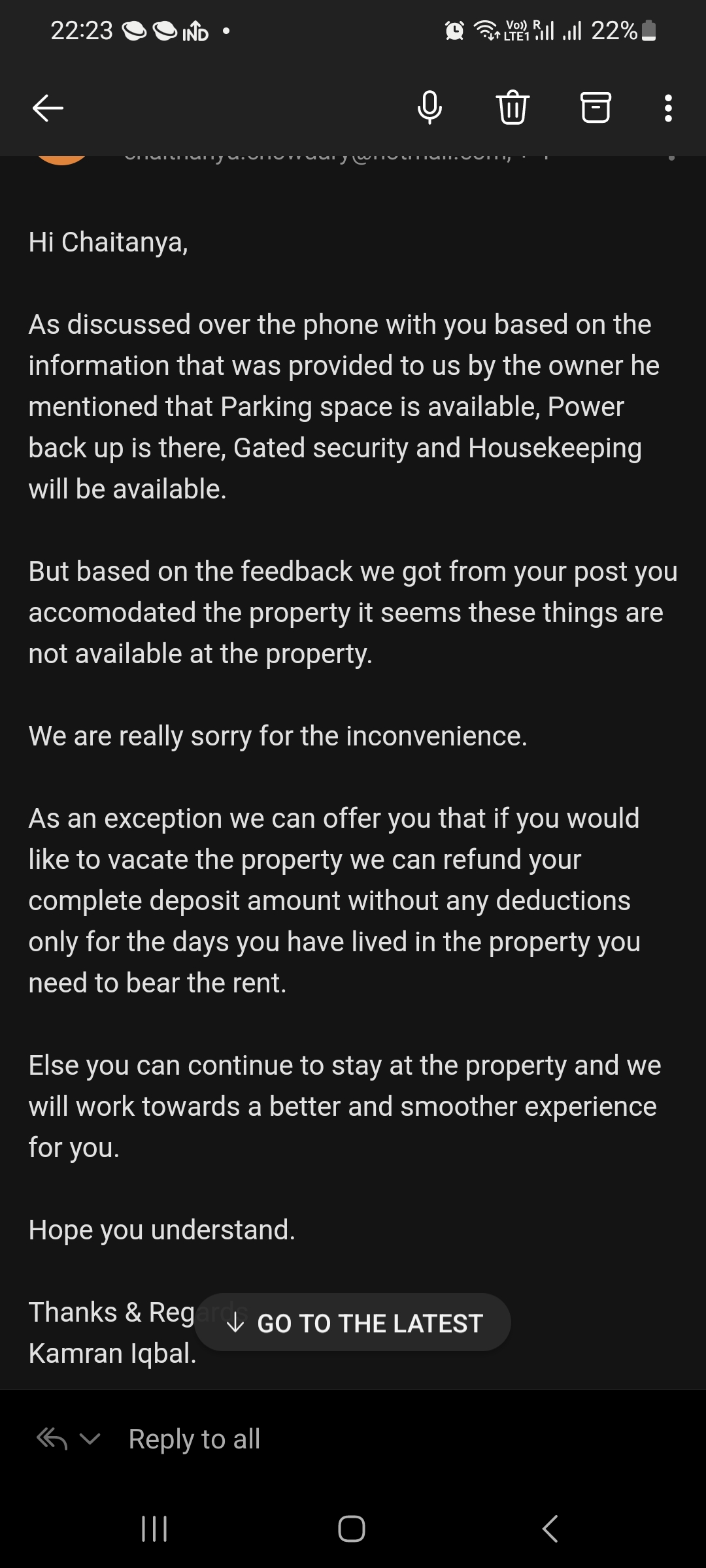 NoBroker Reviews - 12 Reviews of Nobroker.com | Sitejabber