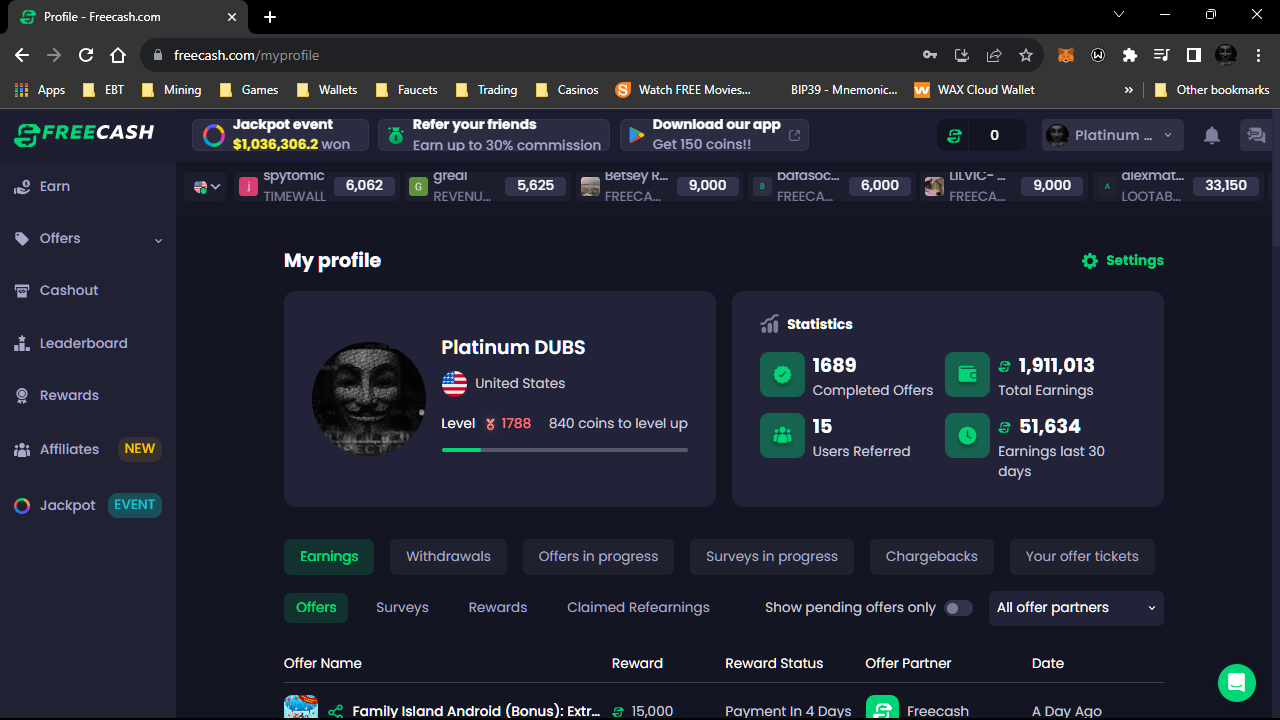 Free Cash Reviews - 312 Reviews of Freecash.com | Sitejabber