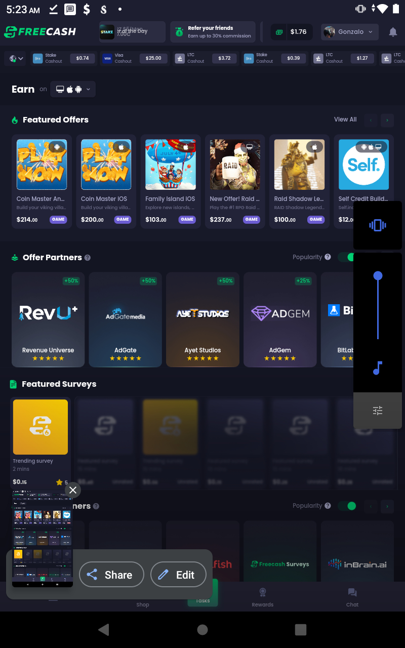 Free Cash Reviews - 309 Reviews of Freecash.com | Sitejabber