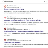 Ask-Crew Reviews - 123 Reviews of Ask-crew.com | Sitejabber