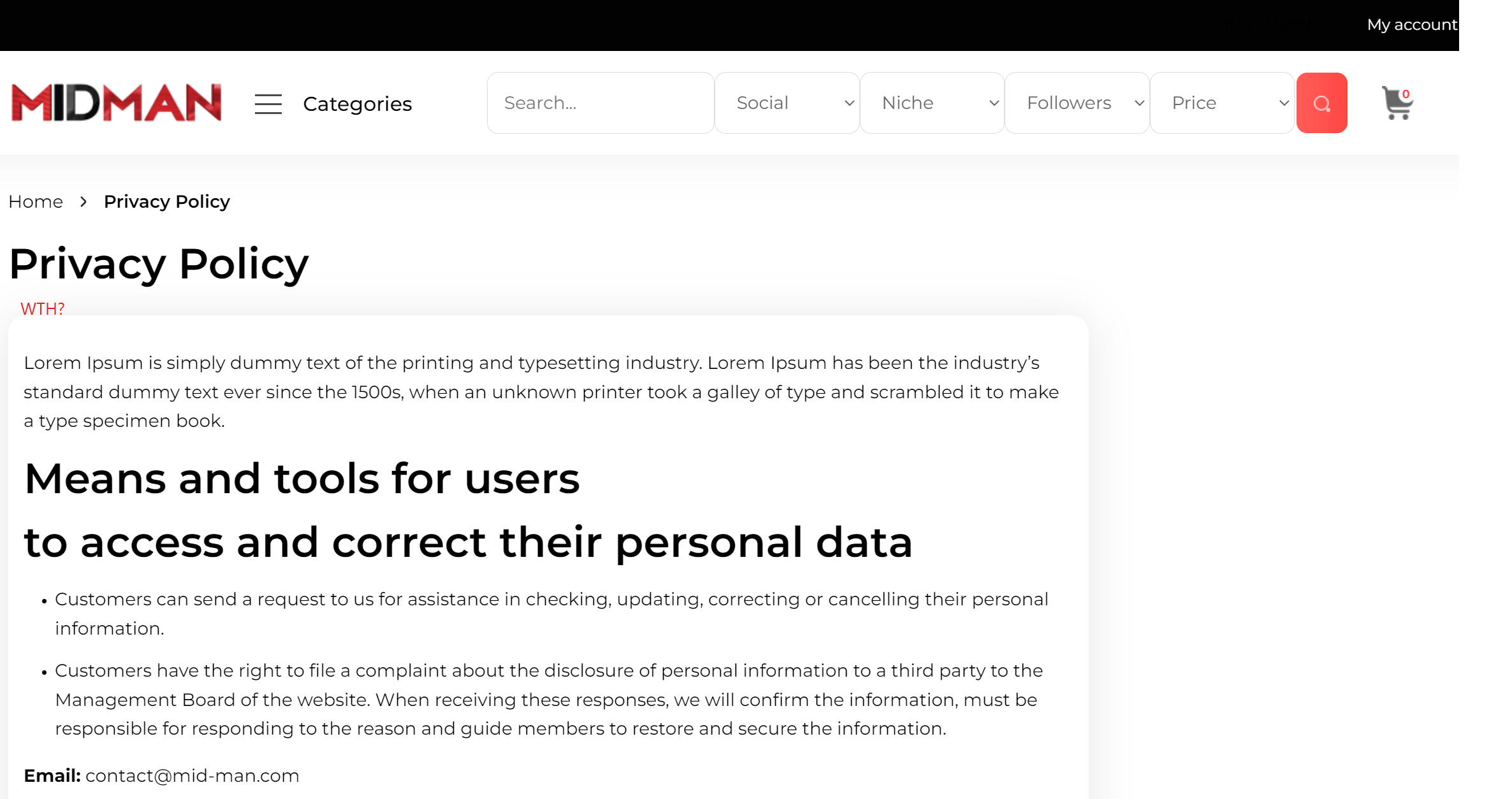 Mid-man Reviews - 278 Reviews of Mid-man.com | Sitejabber