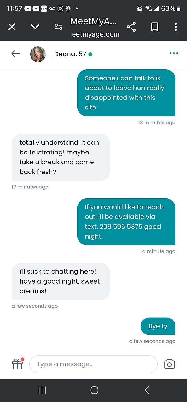 MeetMyAge Reviews - 210 Reviews of Meetmyage.com | Sitejabber