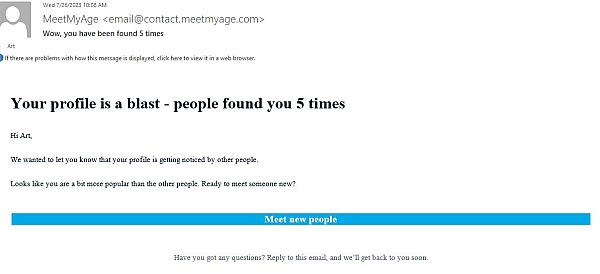 MeetMyAge Reviews - 53 Reviews of Meetmyage.com | Sitejabber