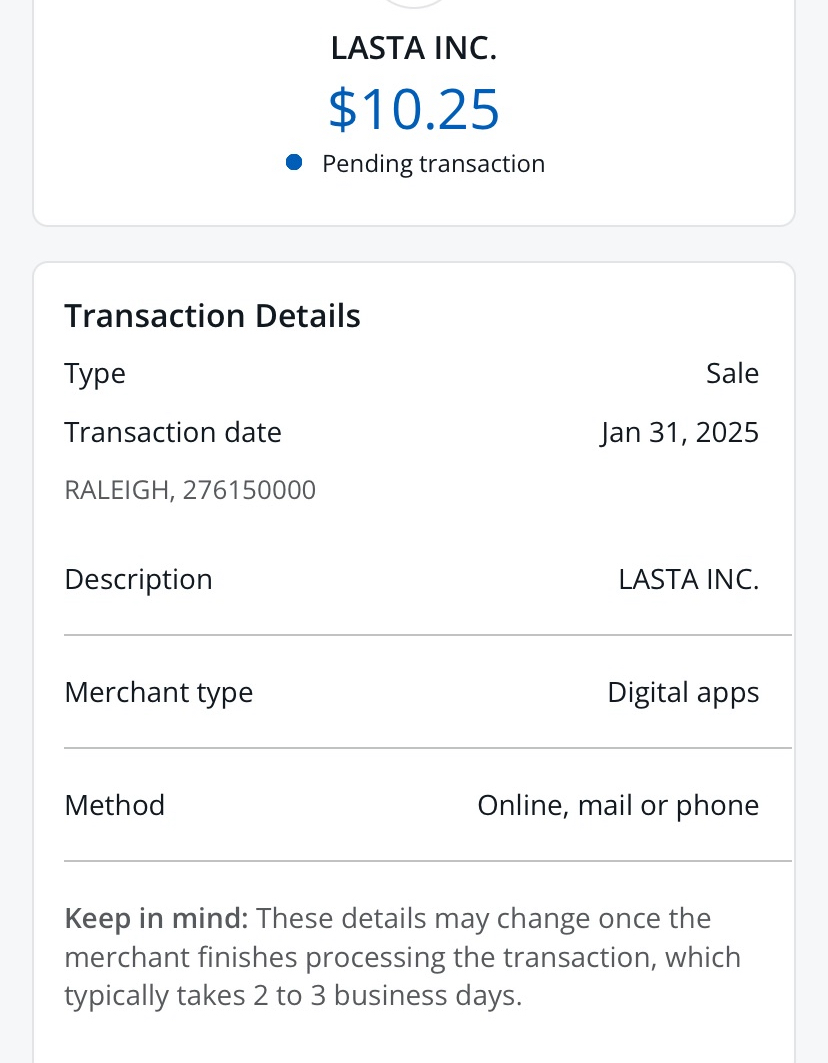 Lasta Reviews - 467 Reviews of Lasta.app | Sitejabber