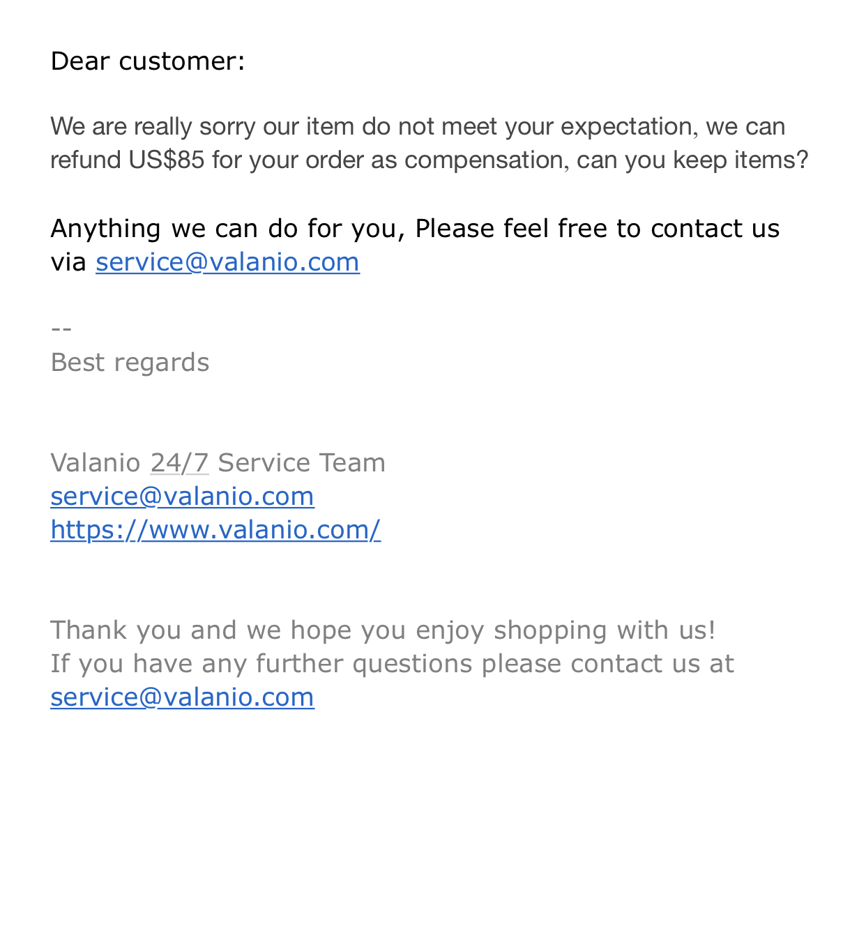 Valanio Reviews - 50 Reviews of Valanio.com | Sitejabber