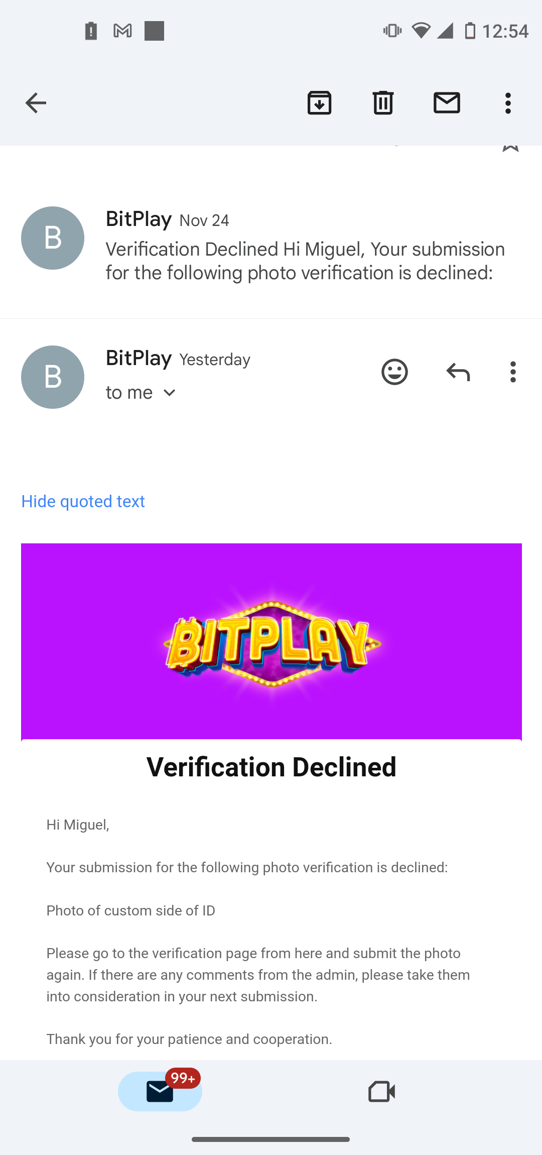 BitPlay Reviews - 488 Reviews of Bitplay.ag | Sitejabber