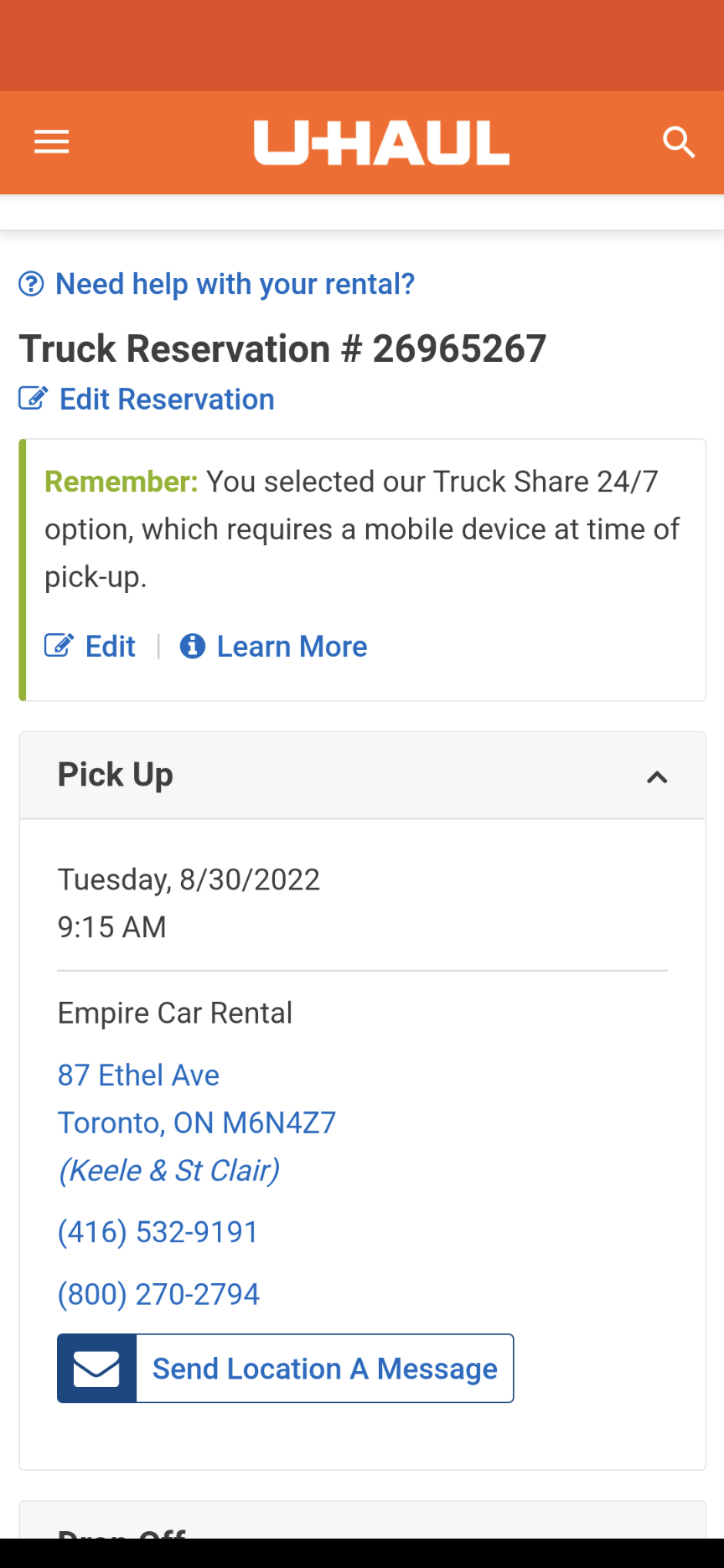 U-Haul Reviews - 315 Reviews of Uhaul.com | Sitejabber