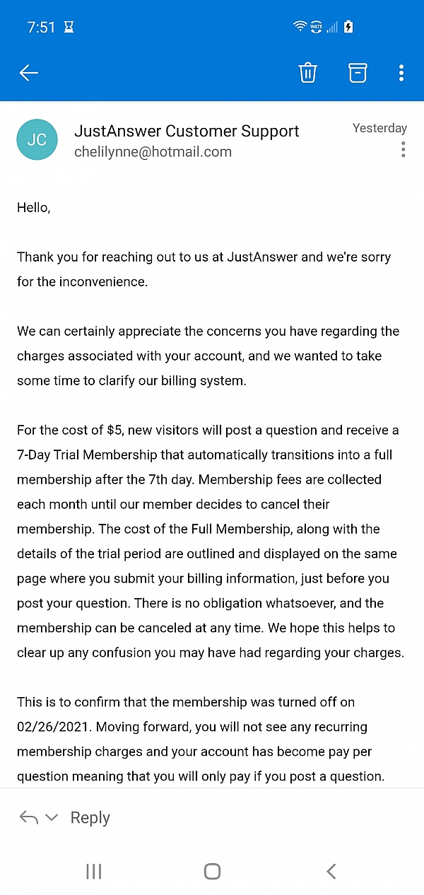 JustAnswer Reviews - 2,751 Reviews of Justanswer.com | Sitejabber