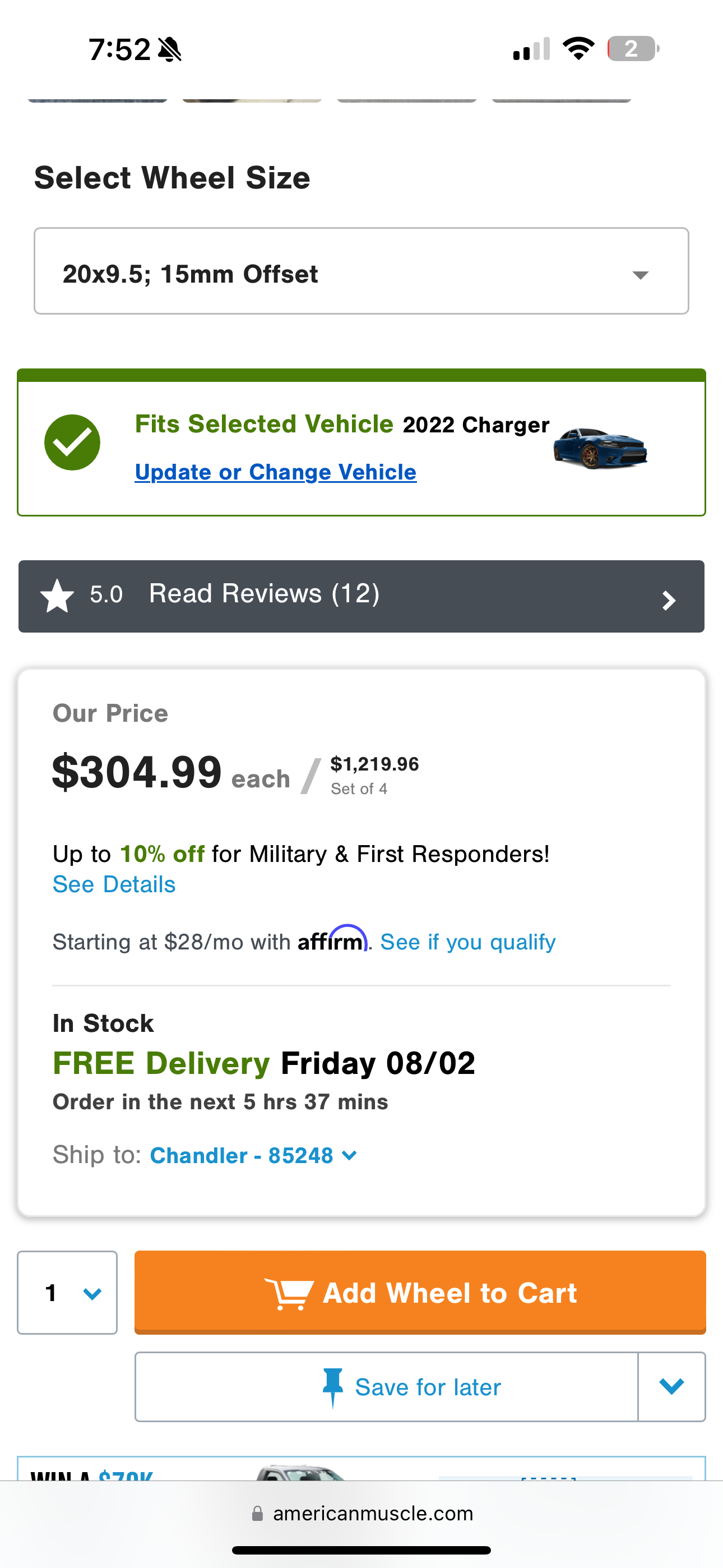 AmericanMuscle Reviews - 7,205 Reviews of Americanmuscle.com | Sitejabber