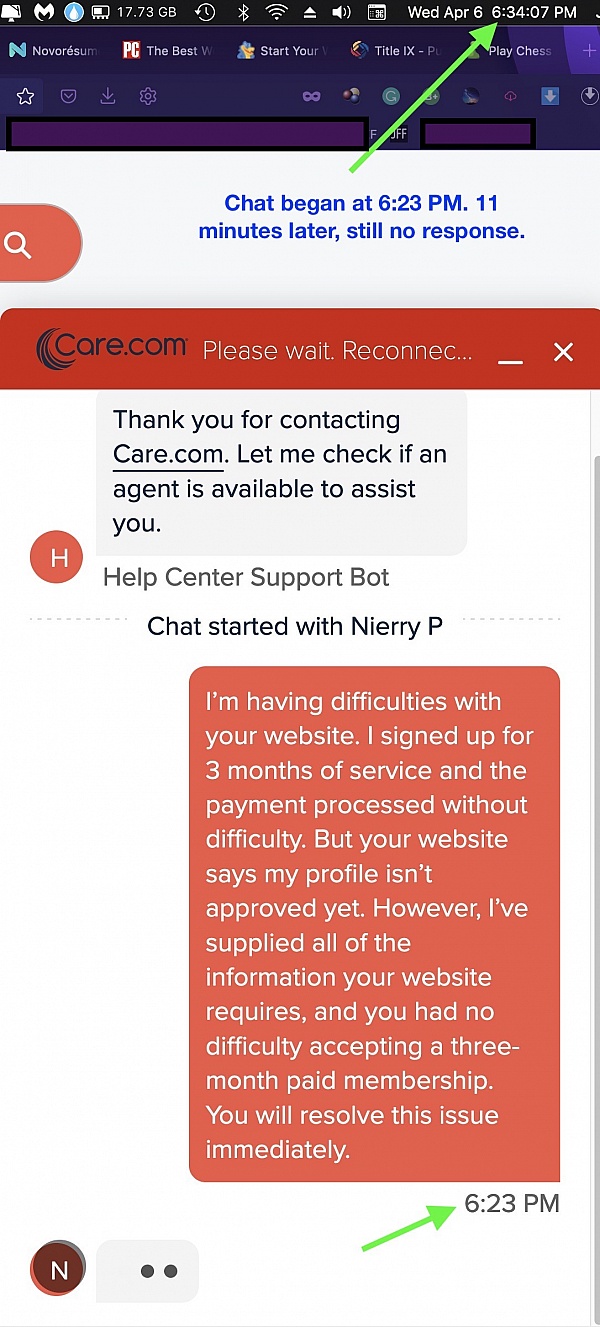 Care.com Reviews - 8,914 Reviews of Care.com | Sitejabber