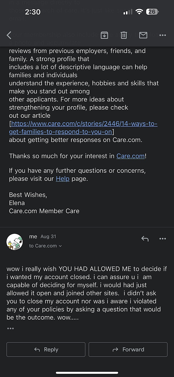Care.com Reviews - 11,648 Reviews of Care.com | Sitejabber