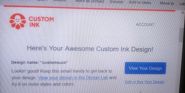 Custom Ink Reviews - 7,250 Reviews of Customink.com | Sitejabber