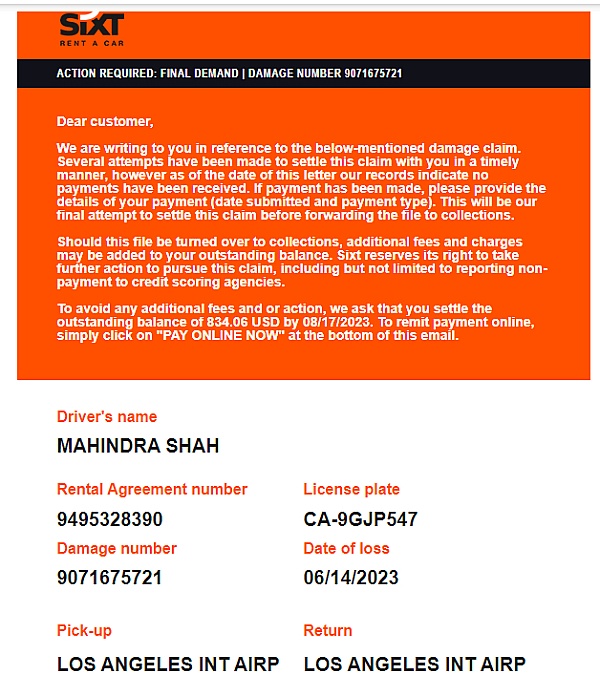 Sixt Rental Cars Reviews - 236 Reviews of Sixt.com | Sitejabber