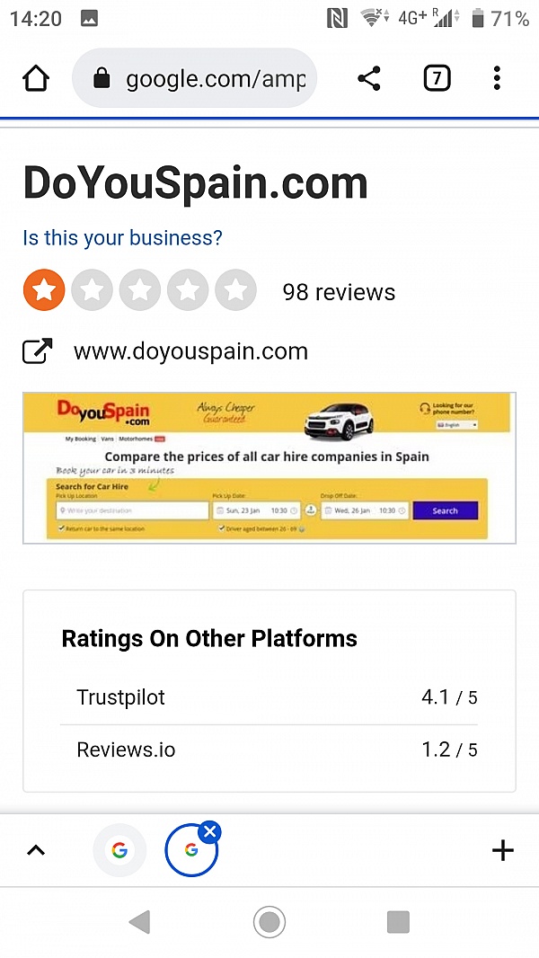DoYouSpain.com Reviews - 152 Reviews of Doyouspain.com | Sitejabber