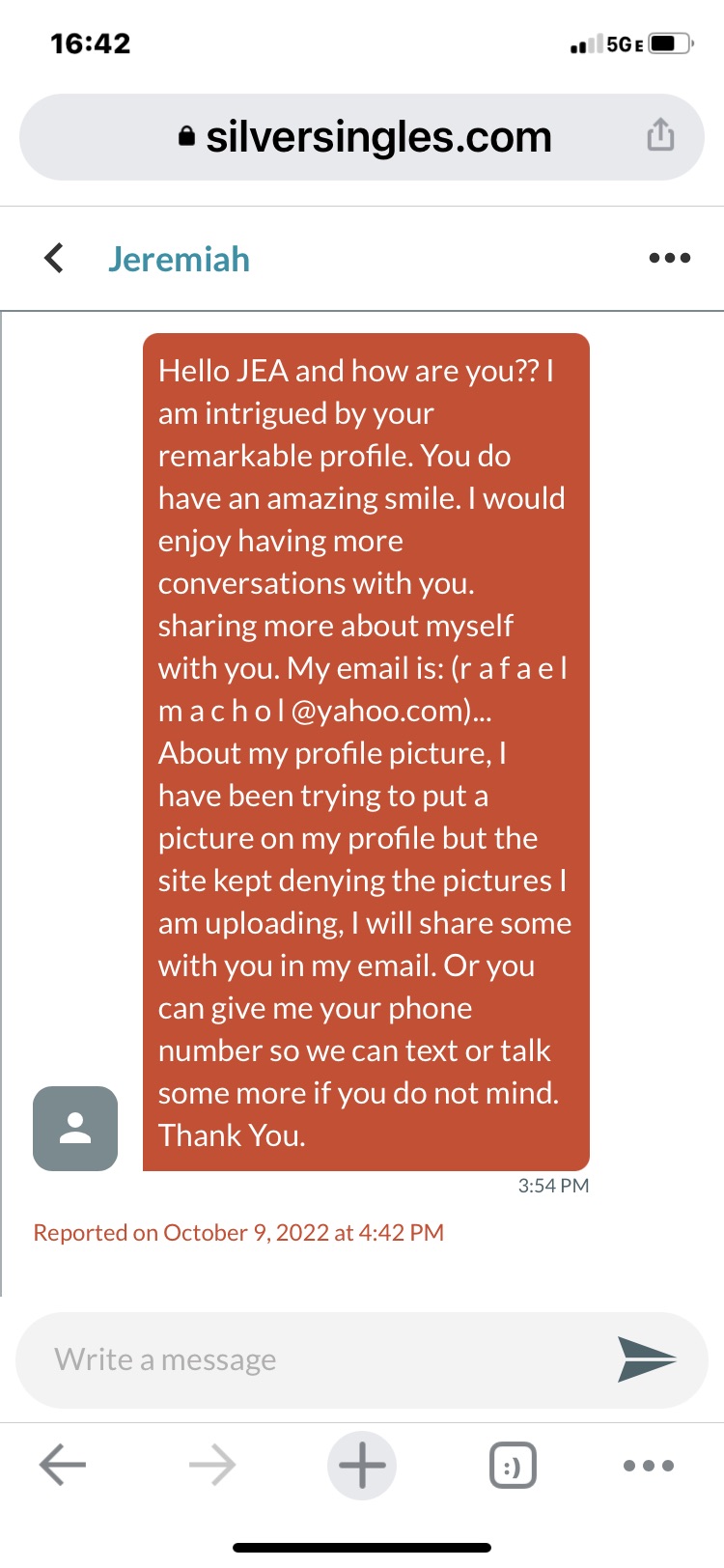 SilverSingles Reviews - 466 Reviews of Silversingles.com | Sitejabber