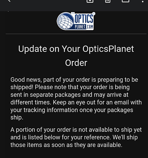 OpticsPlanet Reviews - 266 Reviews of Opticsplanet.com | Sitejabber